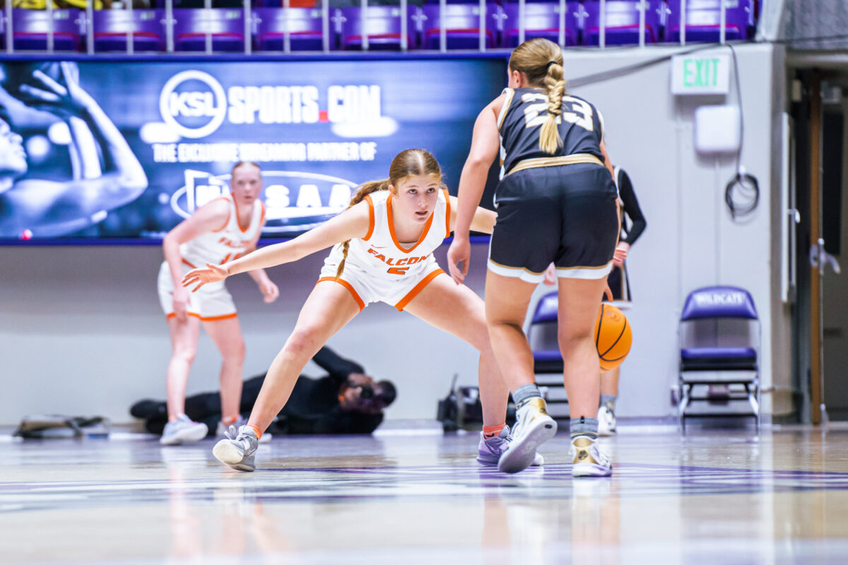 Flying high: Skyridge girls basketball changes things up to beat Davis ...